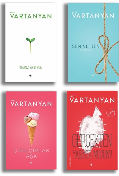 Aret Vartanyan Kişisel Gelişim Seti 4 Kitap Aret Vartanyan Kişisel Gelişim Seti 4 Kitap