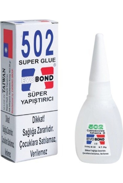 Evo Bond 502 Japon Yapıştırıcısı 20 gr