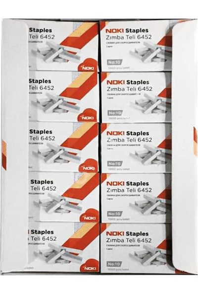 Noki Zımba Teli No:10 Beyaz 20'li