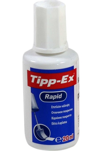 Tipp-Ex Sıvı Silici Rapid Daksil Beyaz