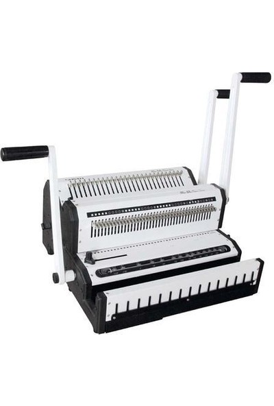 Swat WW2500 Tel Spiral Cilt Makinesi 2:1 ve 3:1 Çift Sistem