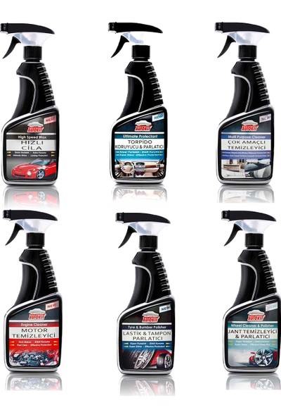 Autokit Araç Bakım Seti 6 Parça