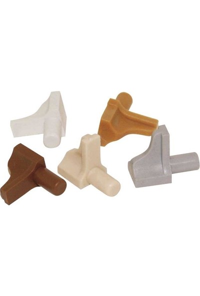 Gürcay Plastik L Raf Pimi 5mm 25 Adet Beyaz