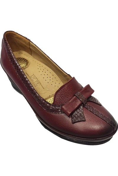 Üçel 2019 Hakiki Deri Ortopedık Kadın Ayakkabı