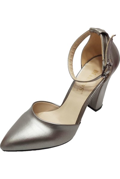 Maxsens 515-20 Deri Stiletto Kadın Ayakkabı