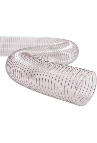 Adventure 102MM Poliüretan Şeffaf Telli Havalandırma & Toz Emiş Hortumu 1mt Adventure 102MM Poliüretan Şeffaf Telli Havalandırma & Toz Emiş Hortumu 1mt