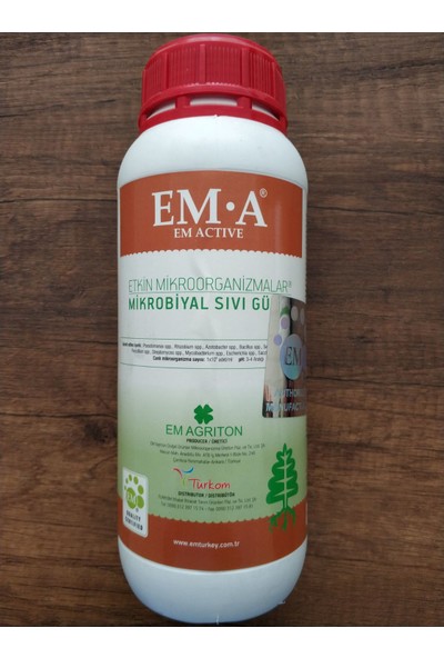 Em Mikrobiyal Sıvı Gübre Em.a 1lt Em Mikrobiyal Sıvı Gübre Em.a 1lt