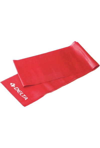 Delta Pilates Bandı Orta Sert 90 x 7,5 cm Egzersiz Direnç Lastiği
