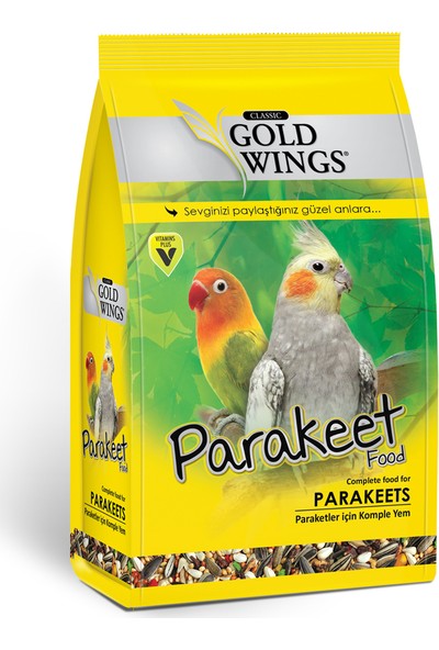 Gold Wings Gwc Papağan Paraket Yemi 500 gr Gold Wings Gwc Papağan Paraket Yemi 500 gr