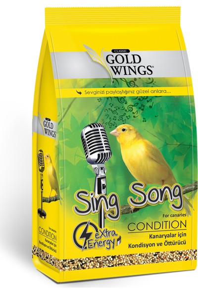 Gold Wings Gwc Kanarya Kondisyon-Öttürücü Yem 150G Gold Wings Gwc Kanarya Kondisyon-Öttürücü Yem 150G