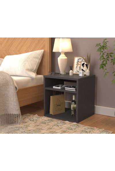 Bk Concept Diğer New Box Komodin Antrasit