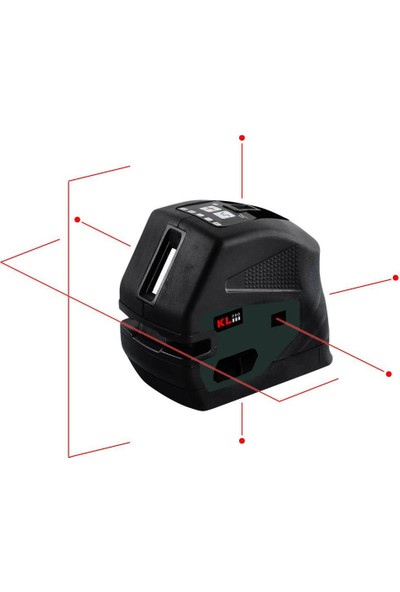 KLPRO KLLZR232 Profesyonel Yatay/dikey ve Nokta Otomatik Hizalamalı Lazer Distomatı KLPRO KLLZR232 Profesyonel Yatay/dikey ve Nokta Otomatik Hizalamalı Lazer Distomatı