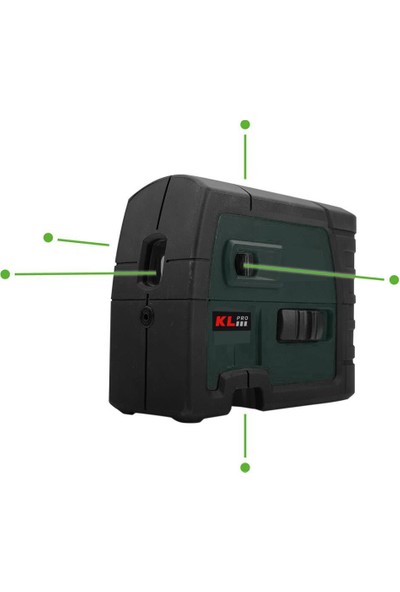 KLPRO KLLZR233GL Profesyonel Yeşil Nokta Lazer Distomat KLPRO KLLZR233GL Profesyonel Yeşil Nokta Lazer Distomat