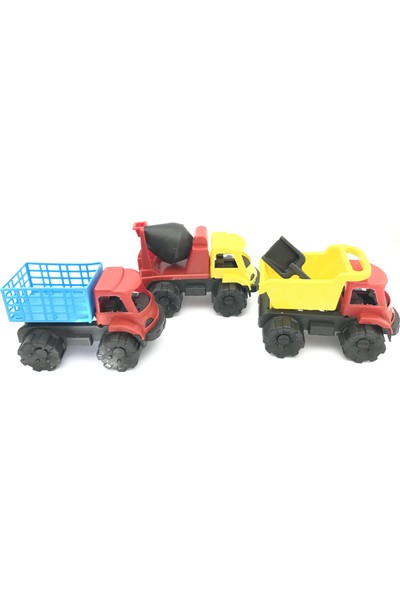 Nizam Oyuncak Üçlü Kamyon Set Nizam Oyuncak Üçlü Kamyon Set