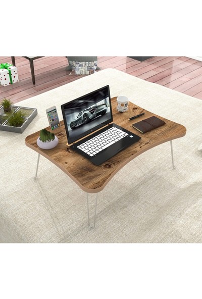 Hepsi Home Eda Laptop Standı - Atlantik Çam Hepsi Home Eda Laptop Standı - Atlantik Çam