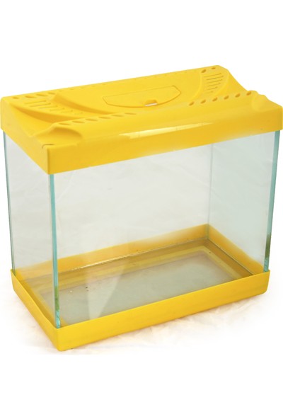 Amazon Pet Plastik Kapaklı Cam Akvaryum 12X23X21CM