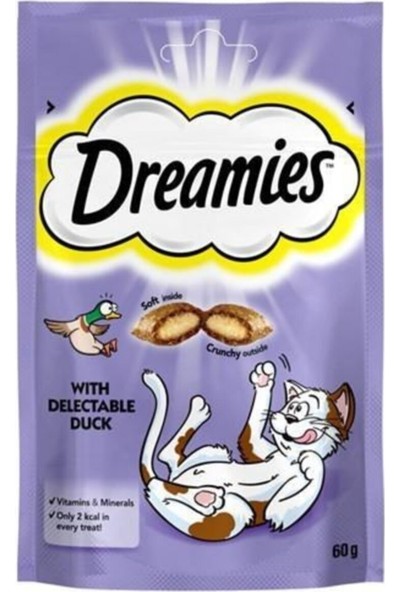 Dreamies Ördekli Kedi Ödülü 60 gr