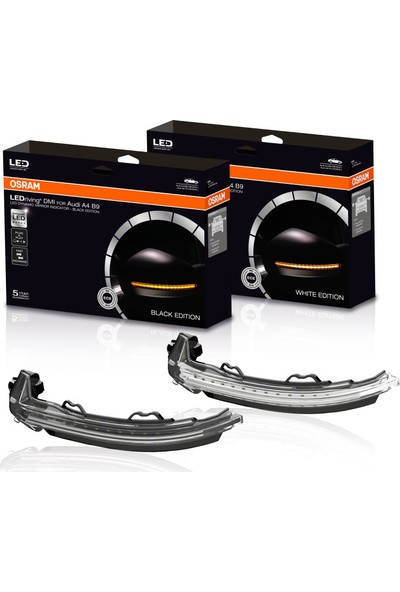 Osram Audi A4/a5 Dinamik Yan Ayna Sinyali Ledriving Dmı White Edition Osram Audi A4/a5 Dinamik Yan Ayna Sinyali Ledriving Dmı White Edition