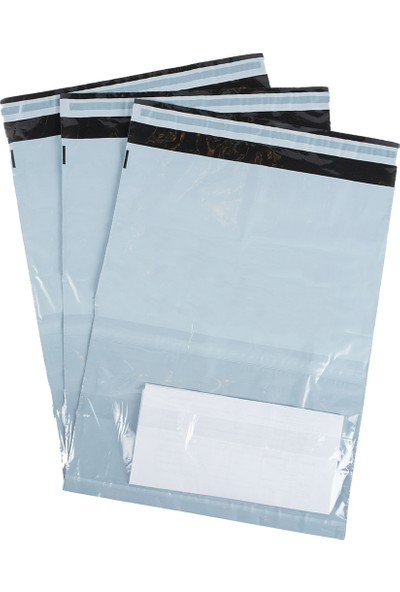 Nisma Ambalaj Kargo Poşeti Baskısız Cepli 35 x 45+5 cm 1000'li