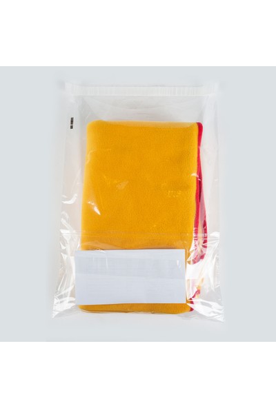 Nisma Ambalaj Şeffaf Kargo Poşeti Cepli 35 x 45+5 cm 100'lü