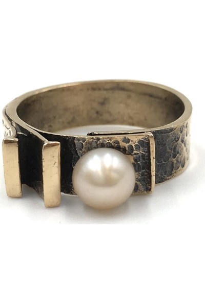 Mplus Sanat Inci Otantik Bronz Yüzük