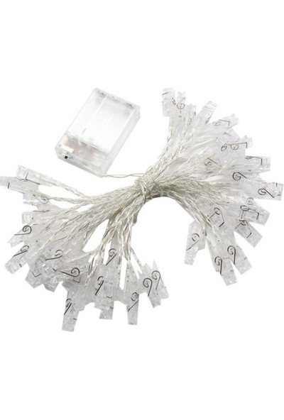 Turkish A2Z 20'li LED Işıklı Fotoğraf Mandalları 3 Metre - Albüm Mandalları Turkish A2Z 20'li LED Işıklı Fotoğraf Mandalları 3 Metre - Albüm Mandalları