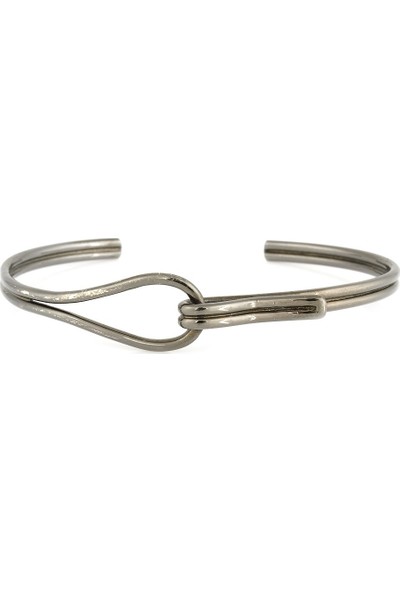 Bolisso Gümüş Taşsız Bilezik