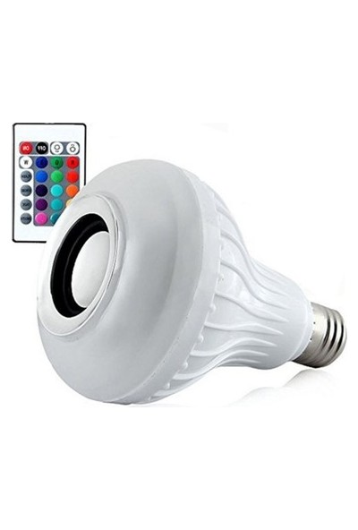 Rem Bluetooth Hoparlör Akıllı LED Ampul Lamba Rem Bluetooth Hoparlör Akıllı LED Ampul Lamba
