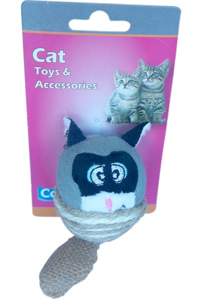 Cat Toys & Accessories Catıa Ipli Rakun Oyuncak 6x5 cm Cat Toys & Accessories Catıa Ipli Rakun Oyuncak 6x5 cm