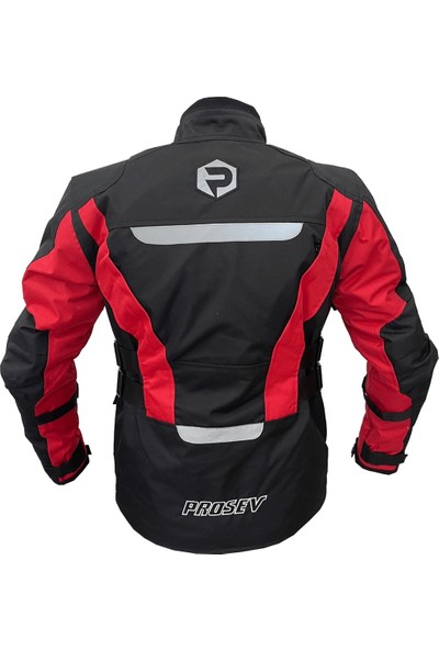 Prosev 7150 4 Mevsim Motosiklet Montu Kırmızı Prosev 7150 4 Mevsim Motosiklet Montu Kırmızı