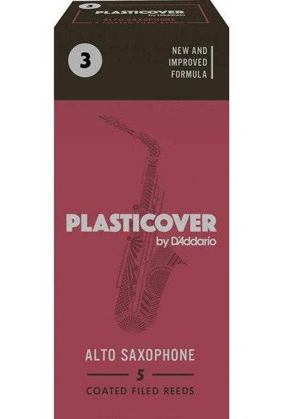 Rico Royal Plasticover Alto Saksofon Kamışı (5'li) No.3 Rico Royal Plasticover Alto Saksofon Kamışı (5'li) No.3