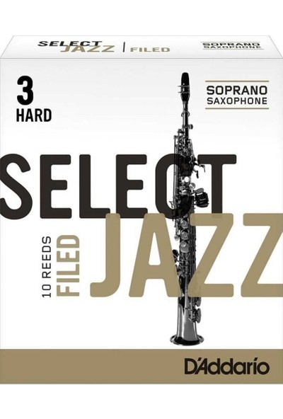 Rico Royal Select Jazz Soprano Saksofon Kamışı (10'lu) Hard No.3 Rico Royal Select Jazz Soprano Saksofon Kamışı (10'lu) Hard No.3