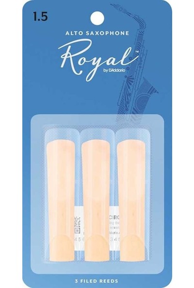 Rico Royal Rjb0315 Alto Sax Kamışı 3'Lü No:1,5