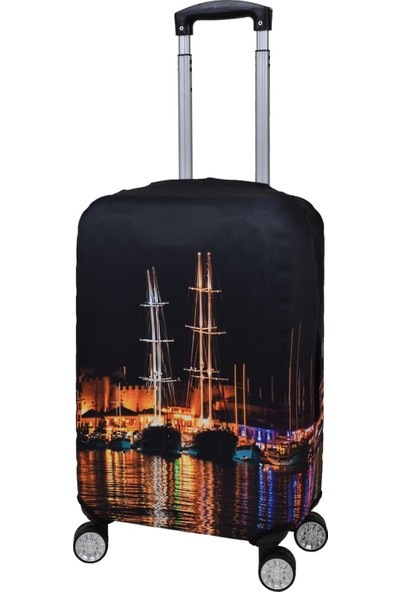 Ehs Elatae Kabin Boy Valiz Kılıfı Likralı Ehs Elatae Kabin Boy Valiz Kılıfı Likralı