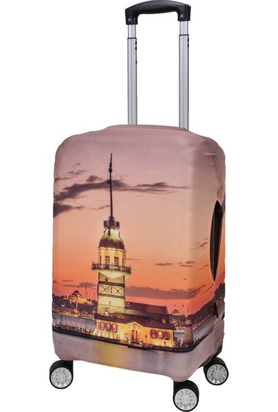 Ehs Elatae Kabin Boy Valiz Kılıfı Likralı Ehs Elatae Kabin Boy Valiz Kılıfı Likralı