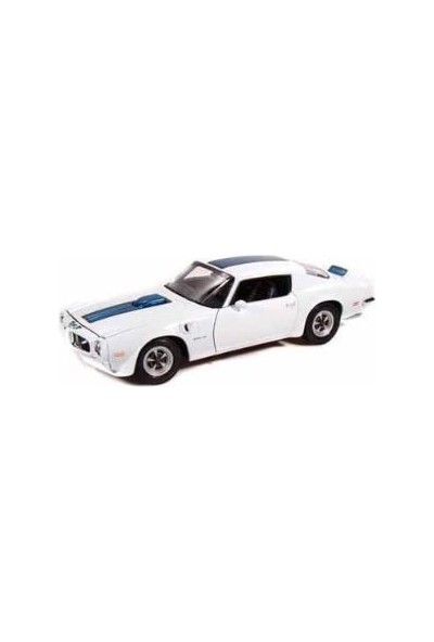 Welly 1972 Pontiac Friebird Trans Am Beyaz 1:24 Model Araba