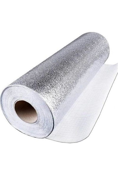 Matesstore Yapışkan Silinebilir Mutfak Tezgah Folyo Gümüş Duvar Kağıdı Dekor Matesstore Yapışkan Silinebilir Mutfak Tezgah Folyo Gümüş Duvar Kağıdı Dekor