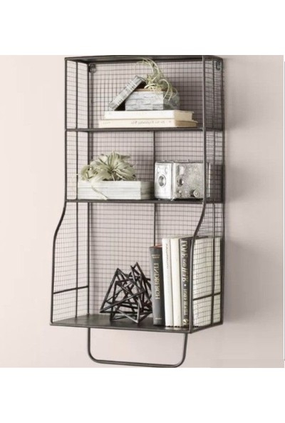 Wess Dizayn Metal Havluluk Banyo & Mutfak Duvar Rafı WD-218 Wess Dizayn Metal Havluluk Banyo & Mutfak Duvar Rafı WD-218