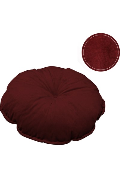 Enes Mefruşat 6 Adet Bambu Sandalyesi Için Yuvarlak Oturma/sırt Minderi