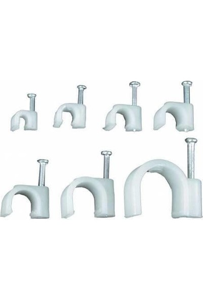 Mutlusan Çivili Kroşe No:4 Beton Çivili Kroşe Kutu 100 Adet