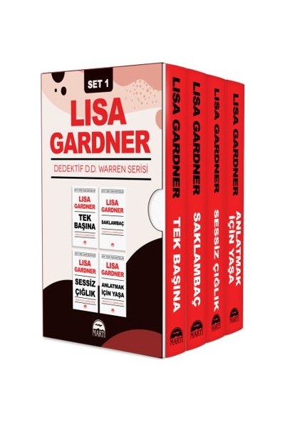 Lisa Gardner - Dedektif D.D. Warren Serisi - Set-1 - Lısa Gardner Lisa Gardner - Dedektif D.D. Warren Serisi - Set-1 - Lısa Gardner