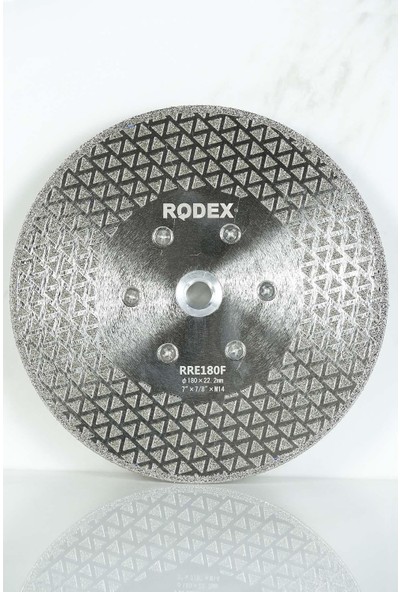Rodex RRE180F Flanşlı Elmas Testere Mermer, Granit, Porselen 180mm Rodex RRE180F Flanşlı Elmas Testere Mermer, Granit, Porselen 180mm