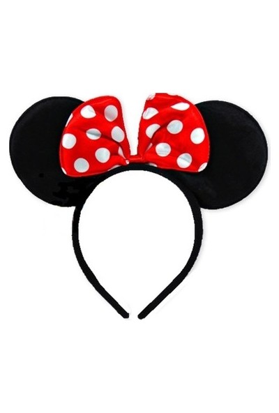 Fun World Mickey -Mini Mouse Taç Fiyonk Taç