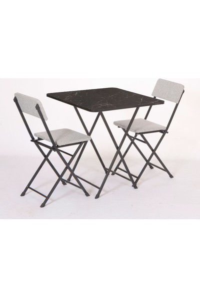 Sadeceonda Katlanır Mermer Görünüm Mutfak Masa Sandalye Takımı Sadeceonda Katlanır Mermer Görünüm Mutfak Masa Sandalye Takımı