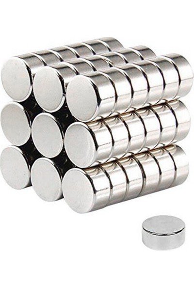 Mıknatıs Market 10 Adet 15 x 5 mm Yuvarlak Güçlü Neodyum Mıknatıs Çap 15 mm Kalınlık 5 mm Mıknatıs Market 10 Adet 15 x 5 mm Yuvarlak Güçlü Neodyum Mıknatıs Çap 15 mm Kalınlık 5 mm