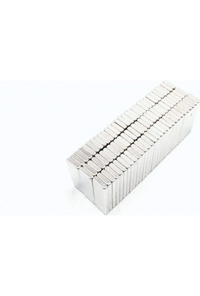 Mıknatıs Market 20 Adet 20 x 6 x 2 mm Dikdörtgen Neodyum Mıknatıs Boy 20 mm En 6 mm Kl. 2 mm Mıknatıs Market 20 Adet 20 x 6 x 2 mm Dikdörtgen Neodyum Mıknatıs Boy 20 mm En 6 mm Kl. 2 mm