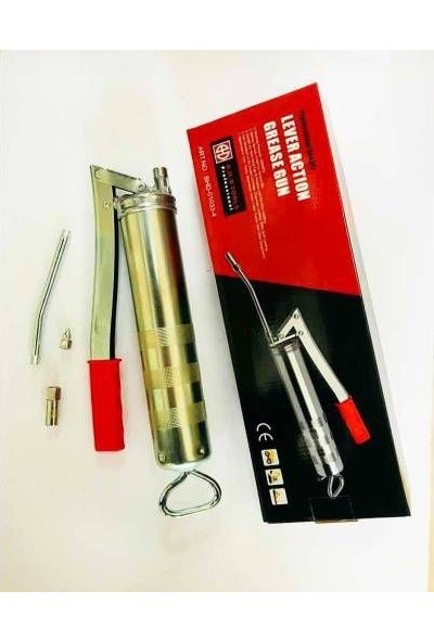 Bhd Gres Pompası 400 cc Büyük Boy Araba El Kumandalı Gres Tabancası