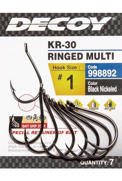 Decoy Kr-30 Ringed Multi Olta Iğnesi Decoy Kr-30 Ringed Multi Olta Iğnesi