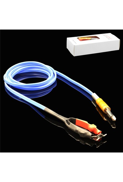 Xline XLC-2102 Blue Dövme Makinesi Clip Cord Bağlantı Kablosu Xline XLC-2102 Blue Dövme Makinesi Clip Cord Bağlantı Kablosu