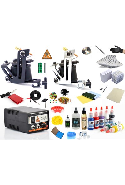 Xline XL-599 Floky 2 Makineli Tattoo Dövme Makinesı Seti Xline XL-599 Floky 2 Makineli Tattoo Dövme Makinesı Seti